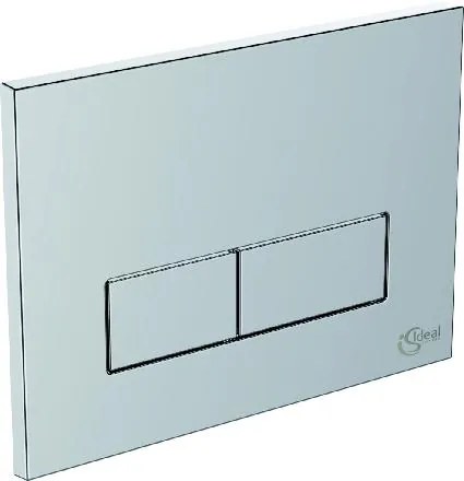 Ideal Standard - Ovládací tlačítko Ideal System mechanické, satin chrom W3708AD
