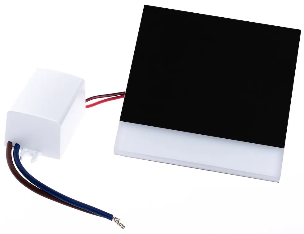 Schodišťové LED svítidlo Berg, 1x LED 0,6w, 4000k, b