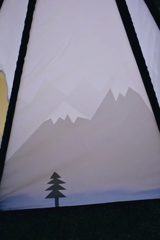 Vigvam design Teepee Mountain Forest - PĚTIÚHELNÍKOVÉ BEZ DOPLŇKŮ