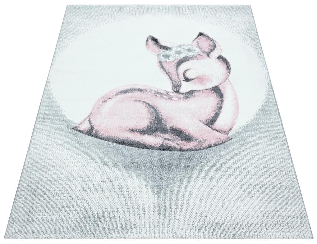 Ayyildiz koberce Dětský kusový koberec Bambi 850 pink ROZMĚR: 160x230