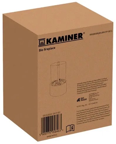 Kaminer Bezdýmný volně stojící biokrb - KAMINER 00026300
