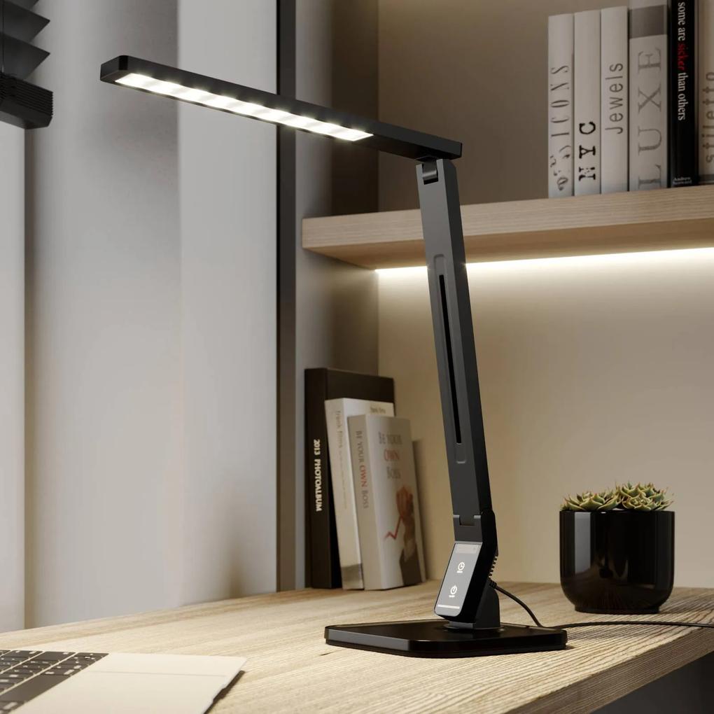 Arcchio Liak LED stolní lampa 6000K černá