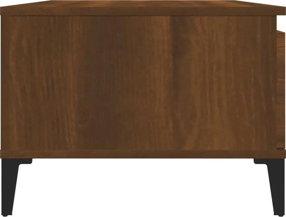 vidaXL Konferenční stolek 90x50x36,5 cm kompozitní dřevo [821059] Barva: kouřový dub