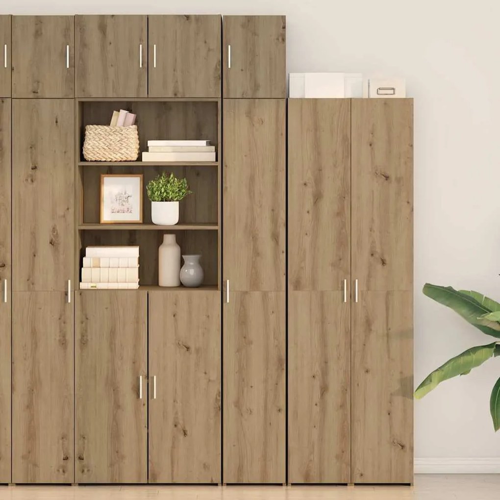 Úložná skříň se policemi Dub artisan 30 x 42,5 x 225 cm 3365628