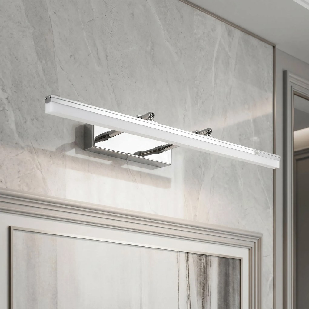 Toolight Rea, Koupelnové nástěnné LED svítidlo APP1870-1W 60cm CHROME, OSW-66026