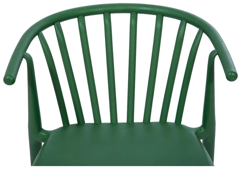 Zelená zahradní židle Bonami Essentials Capri