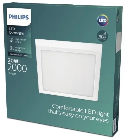 Philips - LED Stropní svítidlo MAGNEOS LED/20W/230V 2700K bílá