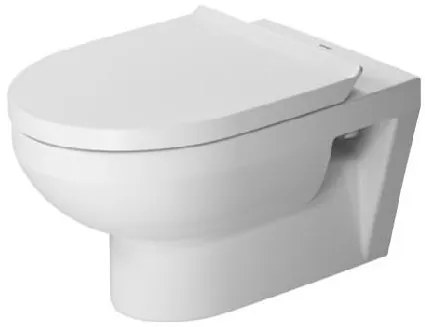 Duravit DuraStyle Basic - Závěsné WC se sedátkem SoftClose, Rimless, bílá 45620900A1