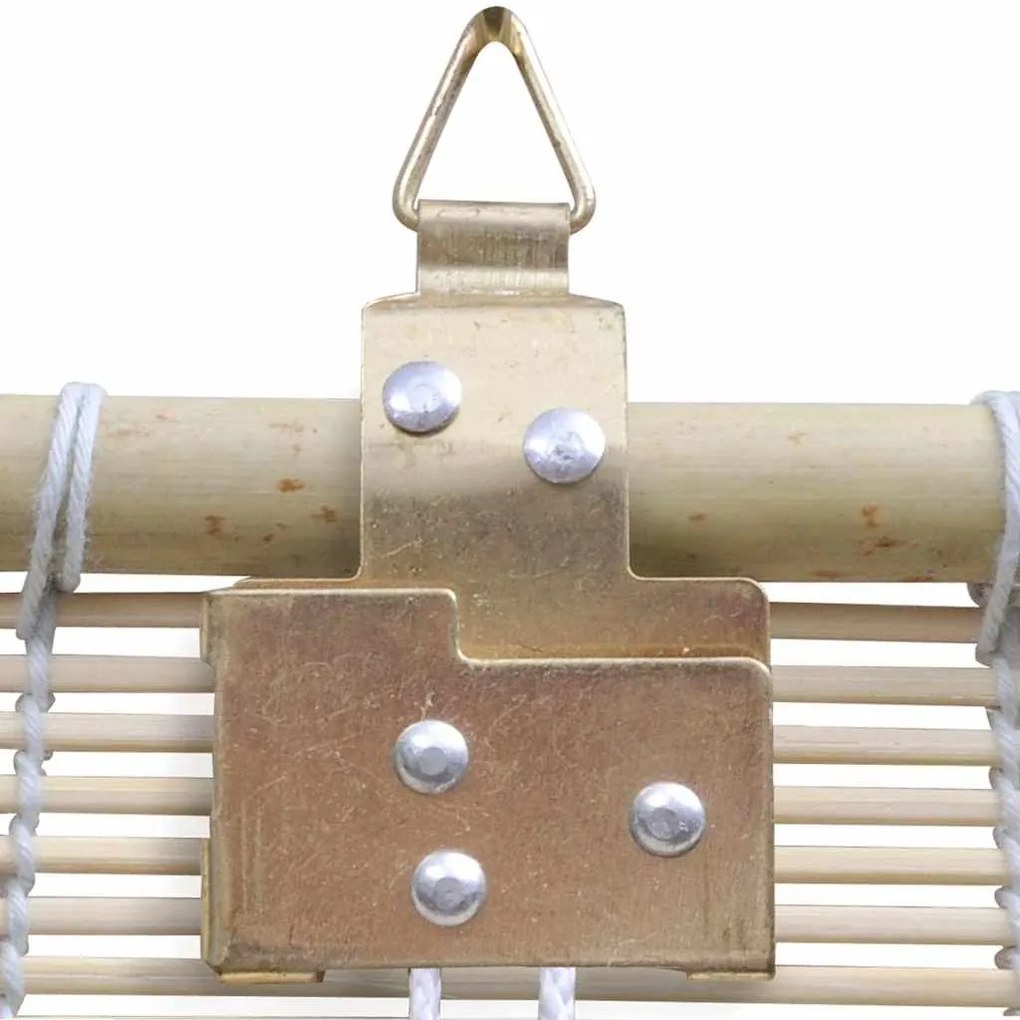 Zatemňovací rolety z přírodního bambusu 2 ks 120 x 160 cm 278742