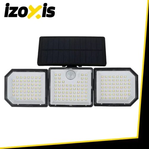 Solární lampa 167 LED, 500 lm s dálkovým ovládáním
