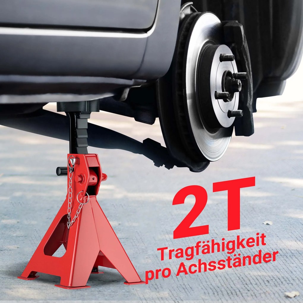 Podpěrný stojan Wiltec – 26,5-43 cm, sada 2 ks (65042)