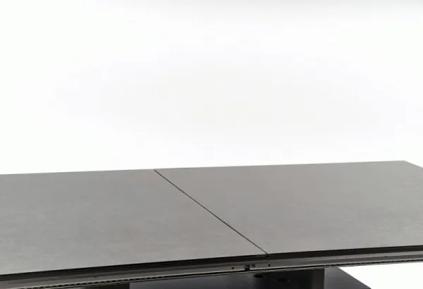 Rozkládací stůl Vade 160/220 cm tmavě šedý