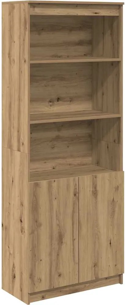 Vysoká deska Artisan Dub 70x35x180 cm kompozitní dřevo 3328479