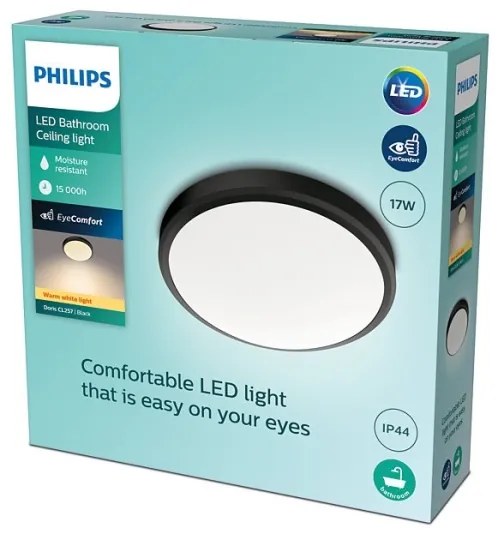Philips - LED Koupelnové stropní svítidlo DORIS LED/17W/230V IP44