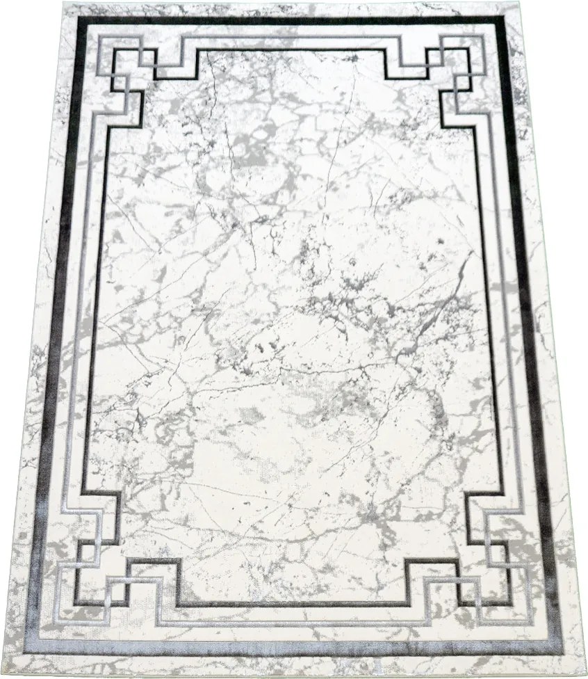 BE Koberec Allianz 6309 GREY - šedý obdélníkový Rozměr: 60x100 cm