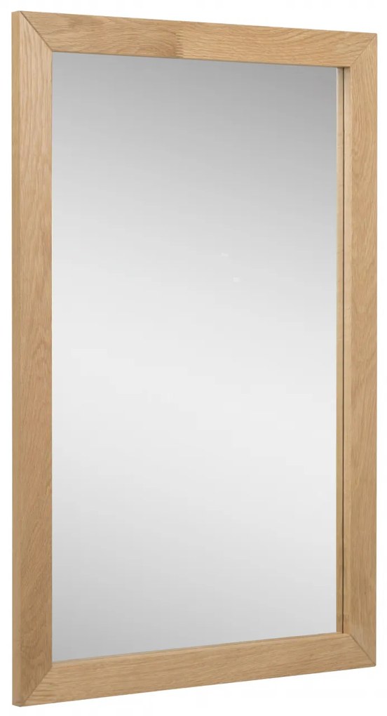 Bighome - Zrkadlo CAVAN 90x60 cm, prírodná