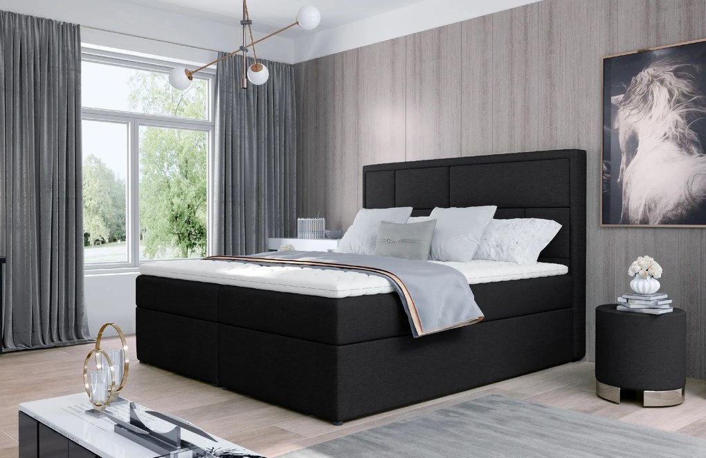 Meron boxspring postel 140X200 Materiál / Dekor: Soft 17