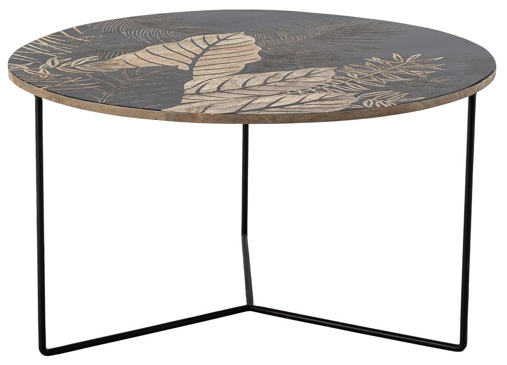 Bloomingville Konferenční stolek Lac, černý, mango - 82050175