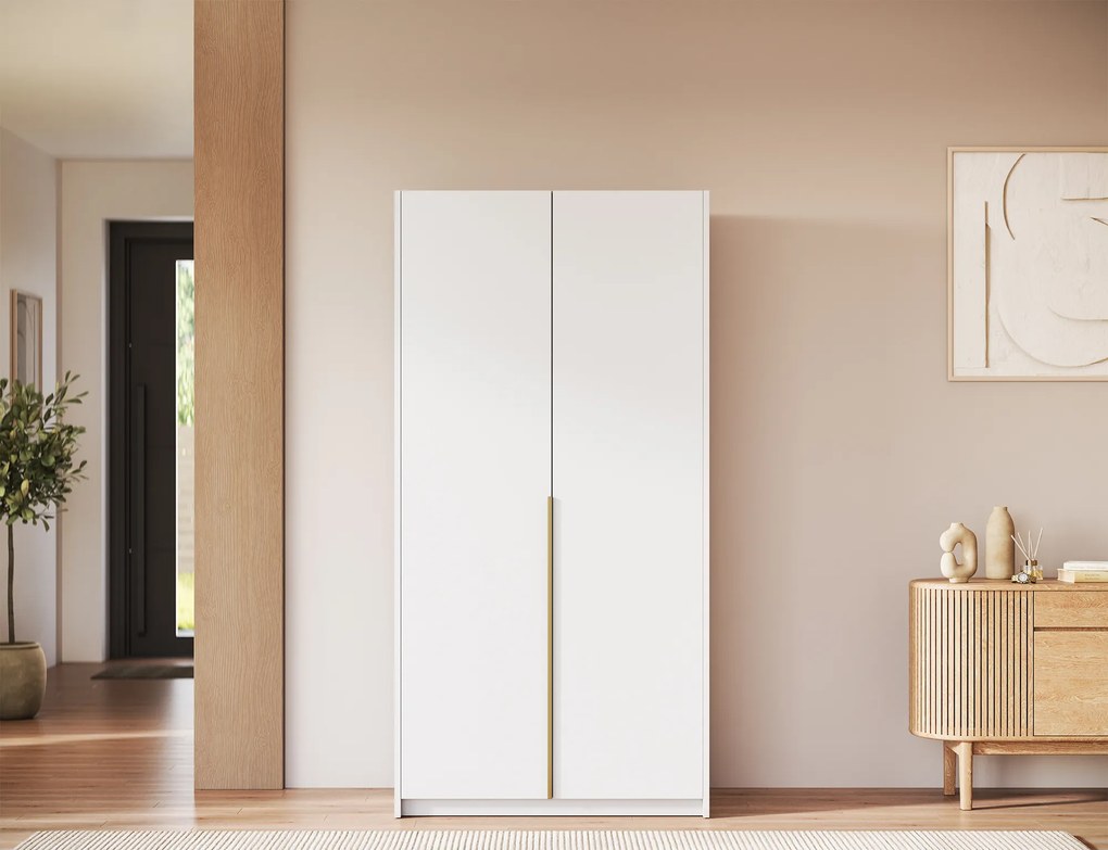 ADRK Furniture Bregma II Skříň s otočnými dveřmi ADRK-W-BRE-100-WG