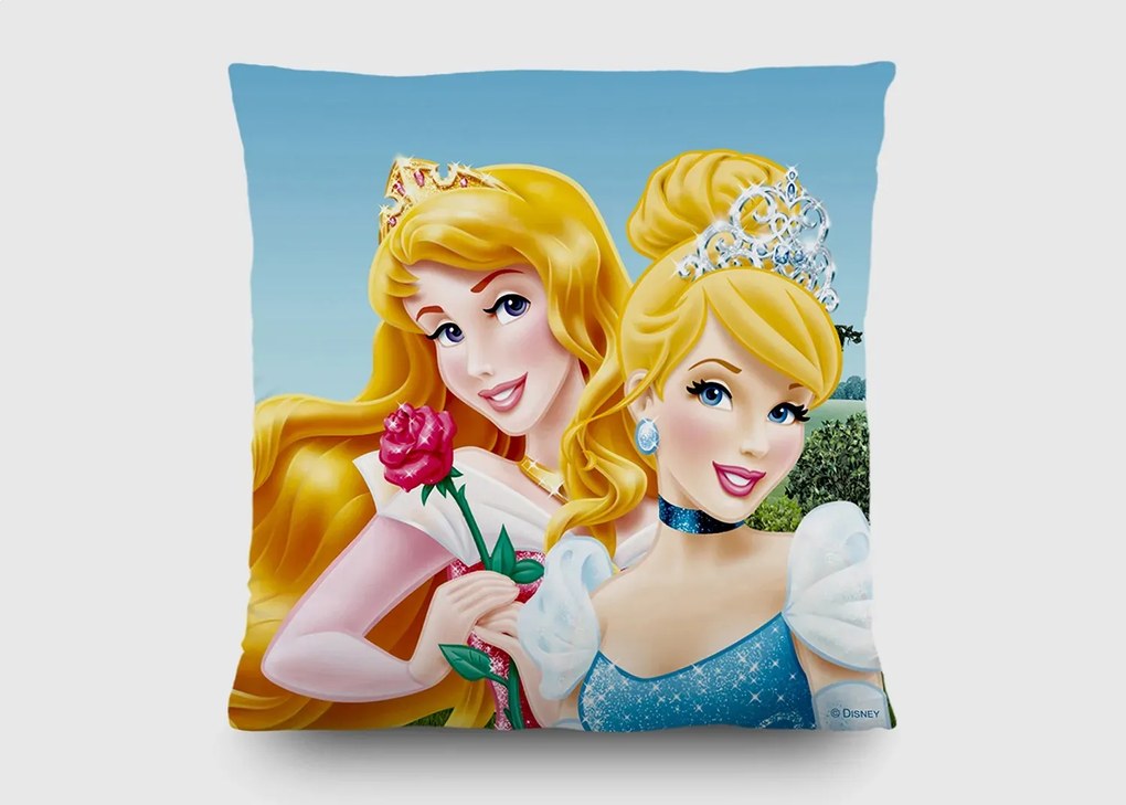 Dekorativní polštářek Princezny, Disney | 40 x 40 cm | DCND 3118