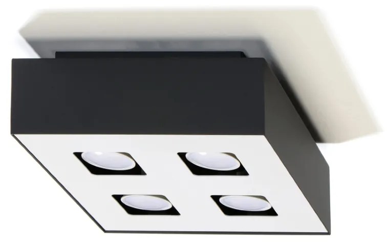 Sollux Lighting Stropní svítidlo MONO 4 Černá