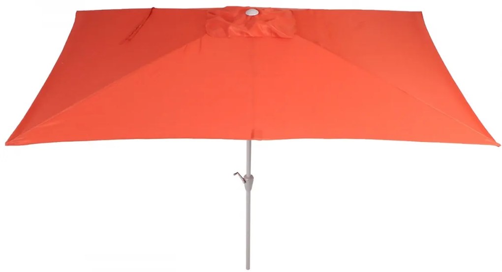 Slunečník N23 2x3m polyester/hliník - terakota