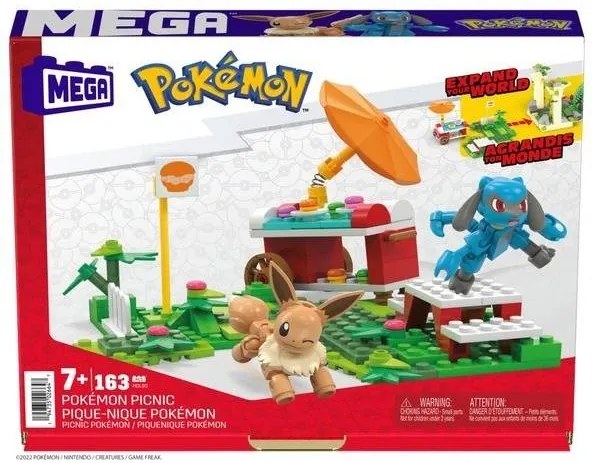 Stavebnice mattel mega pokémon construx construction set pokémon picnic
