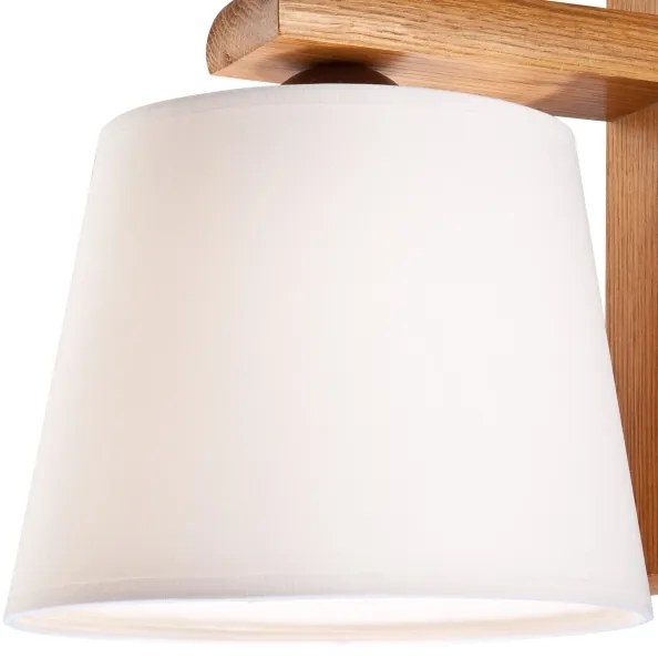 Nástěnné svítidlo AIDA 1xE27/60W/230V dub