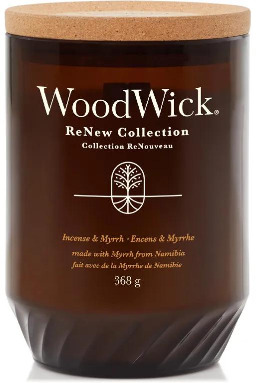 WoodWick – ReNew svíčka Incense & Myrrh (Kadidlo a myrha) Velikost: velká 368 g