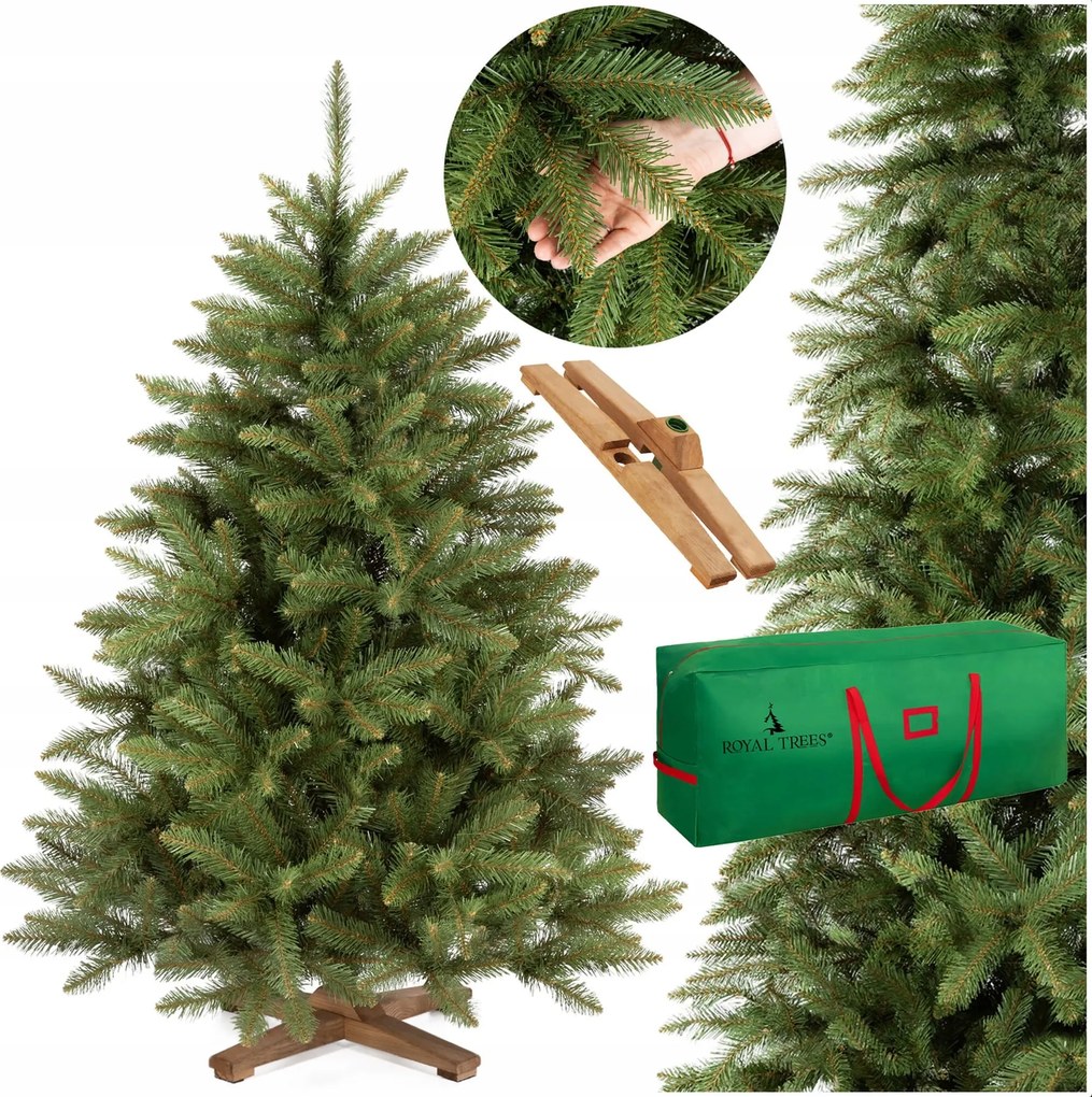 Umělý Vánoční Stromeček Smrk Východní Royal Trees Premium Lux 150 cm Hustá Krása