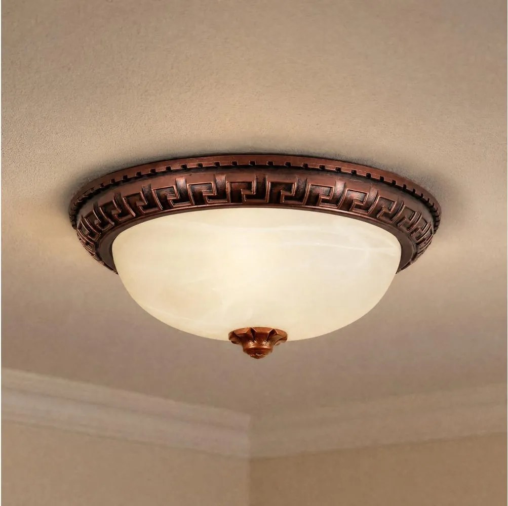 Brilagi - Stropní svítidlo FRESCO 2xE27/40W/230V pr. 30 cm měděná