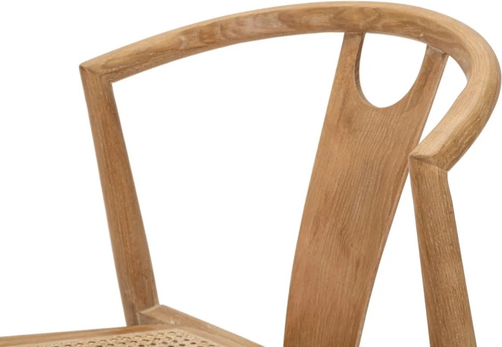 Designová jídelní židle Omolara II hnědá
