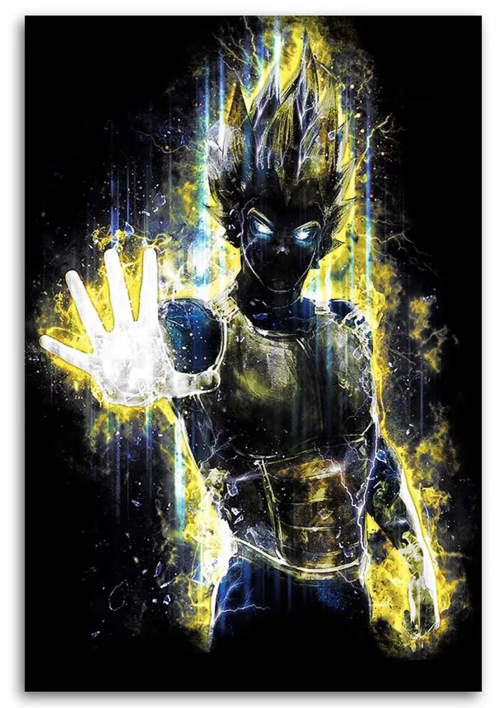 Obraz na plátně ANIME Dragon Ball Anime Vegeta - 60x90 cm