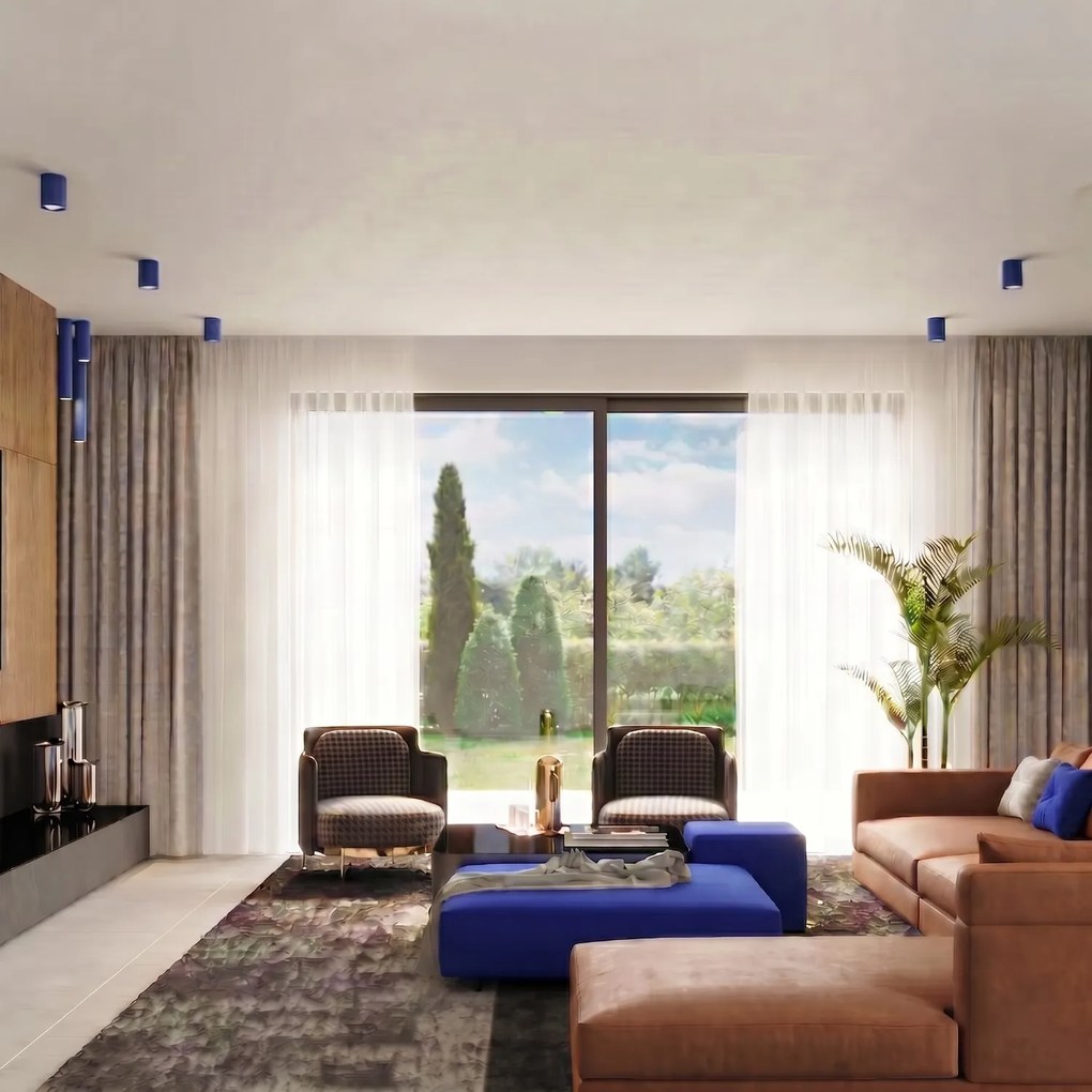 Sollux Lighting Stropní svítidlo LAGOS 20 ultramarín