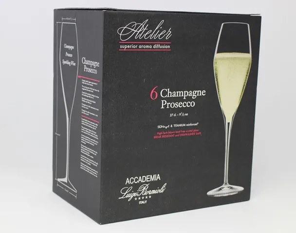 Luigi Bormioli Sklenice na sekt ATELIER Champagne 270 ml 6 ks