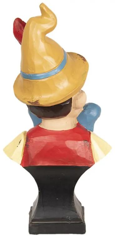 Dekorativní soška Pinocchio – 11x8x24 cm