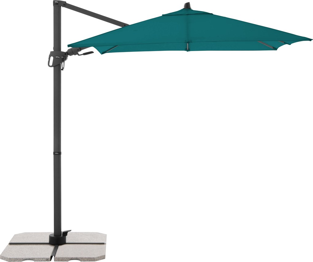 Derby DX 210 x 210 cm modrá