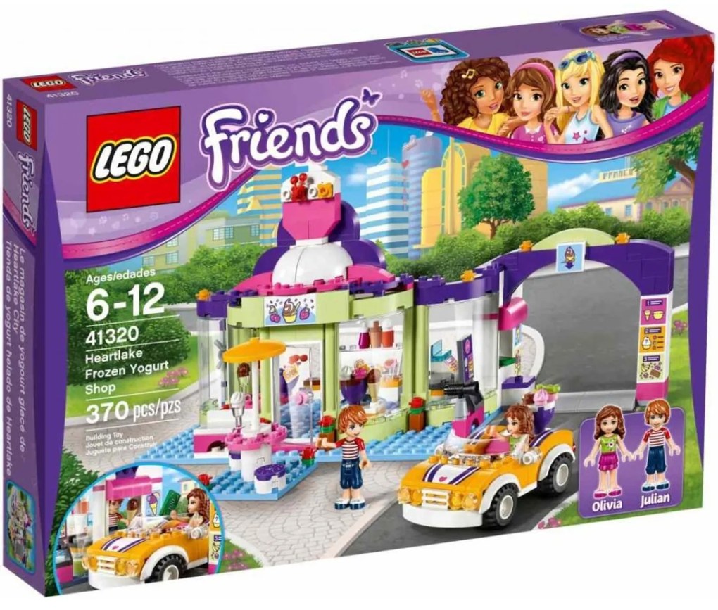 Stavebnice lego friends 41320 obchod se zmraženými jogurty v heartlake