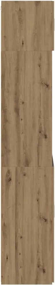 Úložná skříňka Artisanový dub 80 x 42,5 x 225 cm 3402819