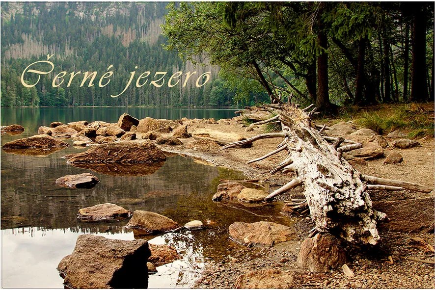 Falixen Puzzle  "Černé jezero"