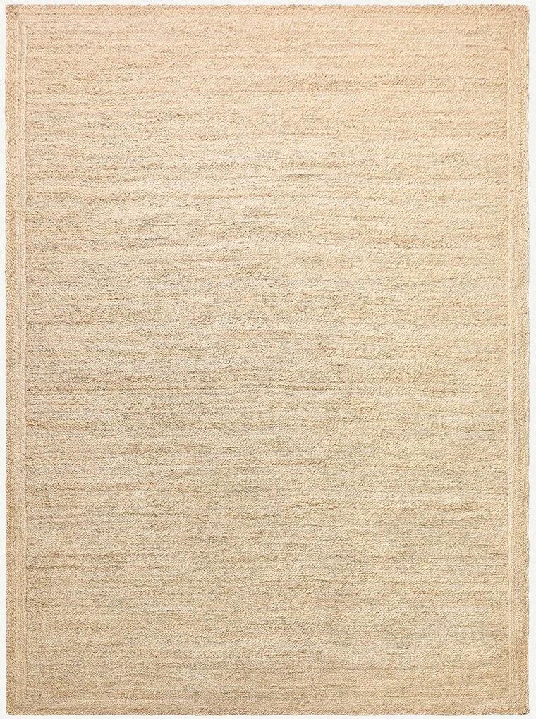 Diamond Carpets India, Ručně vázaný kusový koberec Arlo J-12 Natural, 80x150, béžová, chodba / předsíň