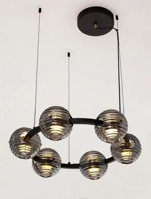Závěsné LED svítidlo NOVA LUCE LAS 60W 3000K 9009135 stmívatelné Triac