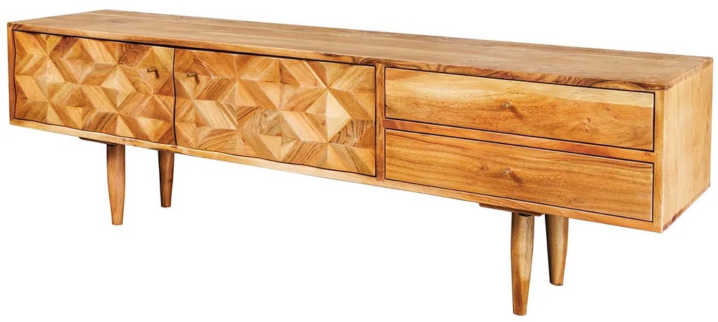 Invicta Dřevěný TV stolek ALPINE 145 cm akácie 43736