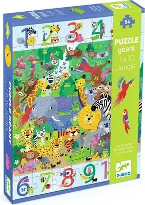 DJECO Puzzle Džungle / 54 dílků