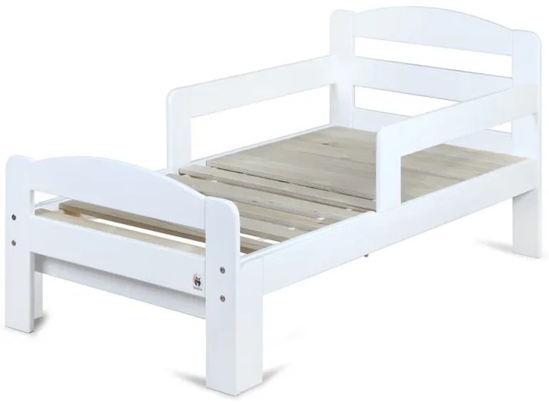 Bílá rostoucí dětská postel YappyKids Grow, 70 x 140-190 cm