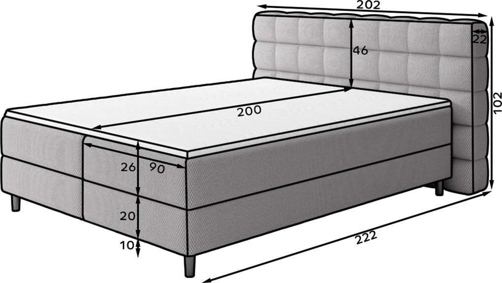 Camma 180x200