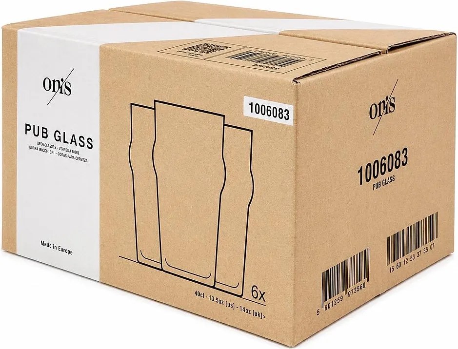 Onis sklenice Pub Glass 400 ml 6 ks