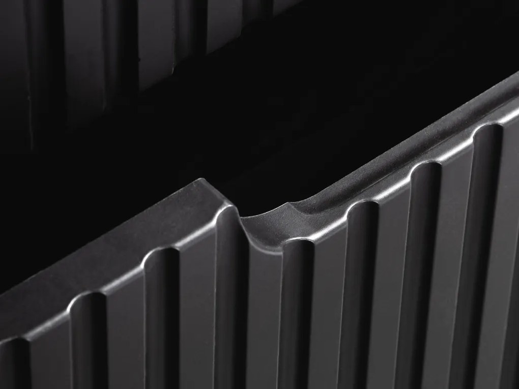 COMAD Závěsná skříňka pod umyvadlo - NOVA 82-80-2D black, šířka 80 cm, matná černá