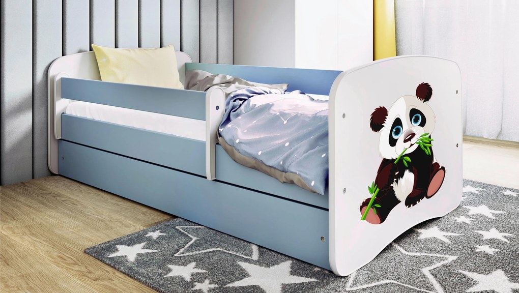 XXXLutz POSTEL PRO DĚTI A MLÁDEŽ 80/160 cm, modrá, bílá MID.YOU - Dětské pokoje sestavy - 00214200023J