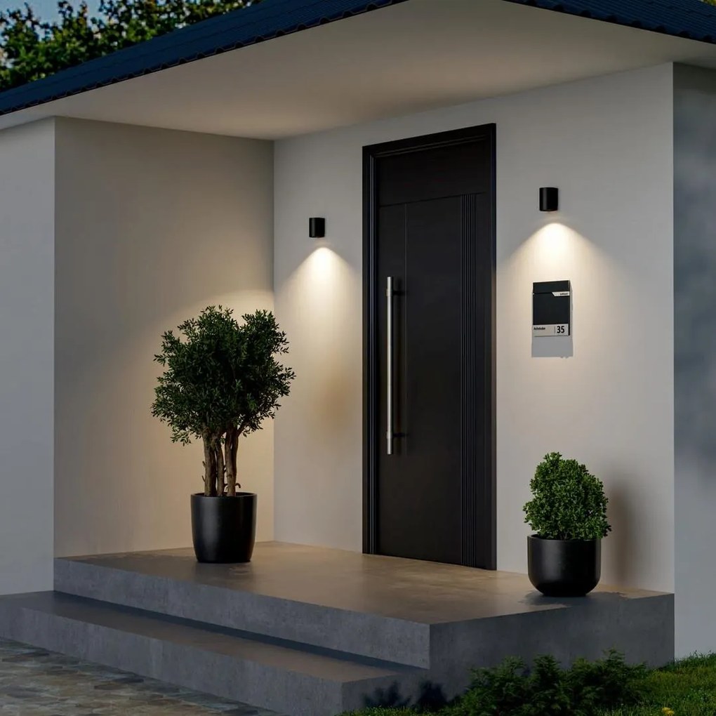 IMPR 731224 Deko-Light nástěnné přisazené svítidlo Can IP65, 1x 7,5 W GU10, černá - DEKOLIGHT
